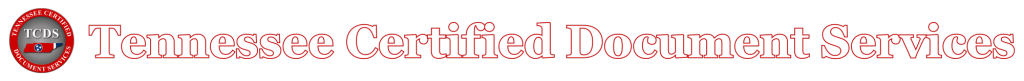 Tennessee Certified Document Services